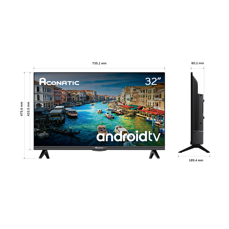 ทีวี ACONATIC รุ่น 32HS100AN ขนาด 32 นิ้ว HD ANDROID